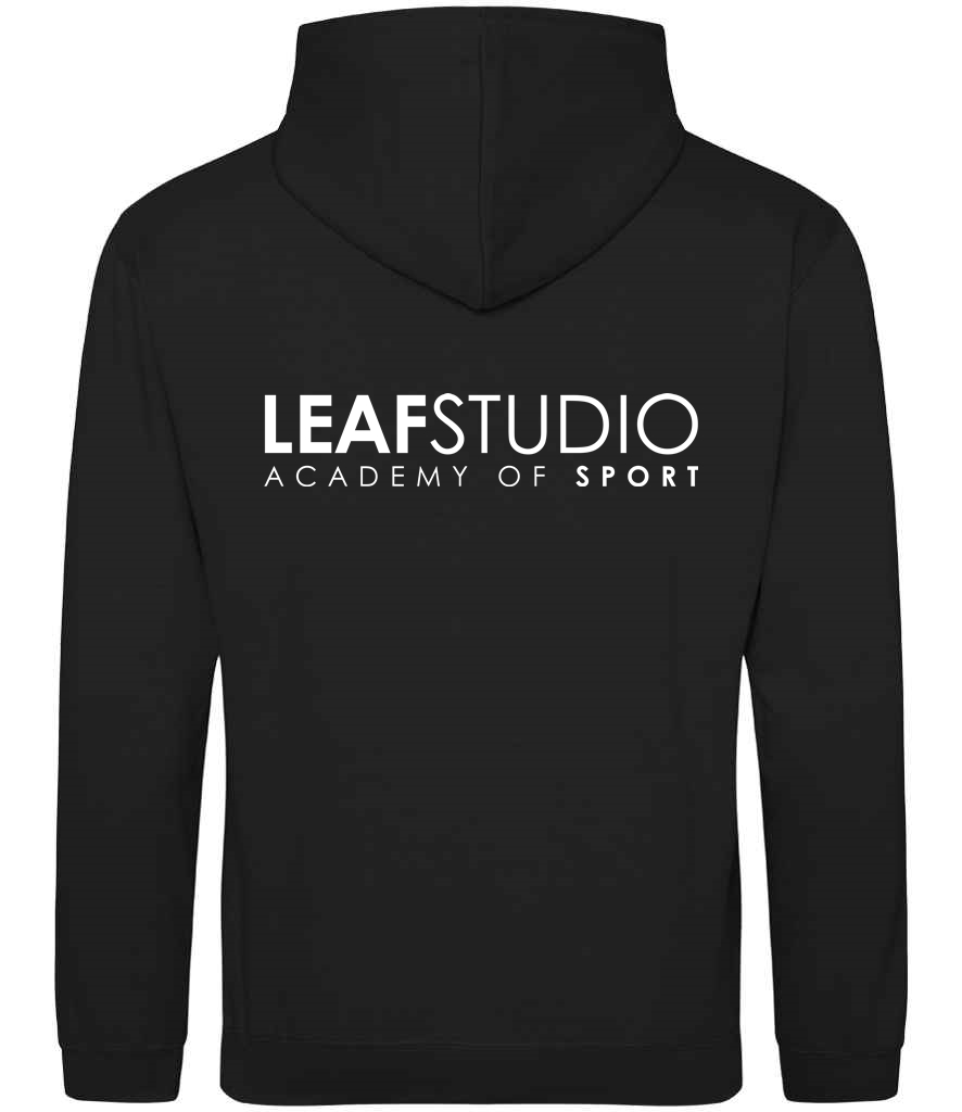 LeAF Studio: LeAF Studio Black Zip Hoodie (Mandatory)